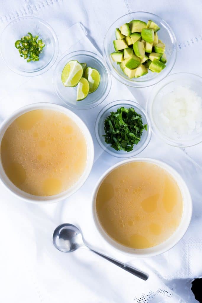 Mexican Bone Broth (i.e. Caldo de Res) 🍖 gluten free & keto - gnom-gnom