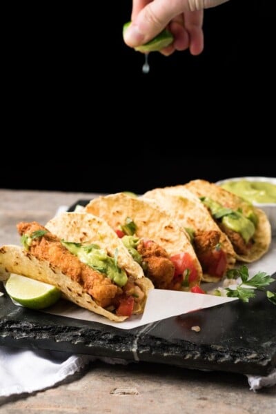 (Crisp 'N Flaky!) Keto Fish Tacos | gnom-gnom