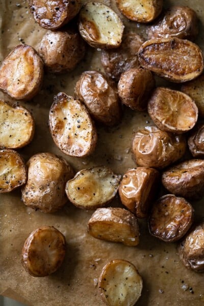 Crispy Resistant Starch Potatoes (i.e. naturally low carb!) - gnom-gnom